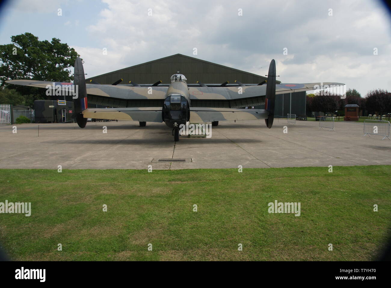 The Avro Lancaster, British four-engined heavy bomber Stock Photo - Alamy