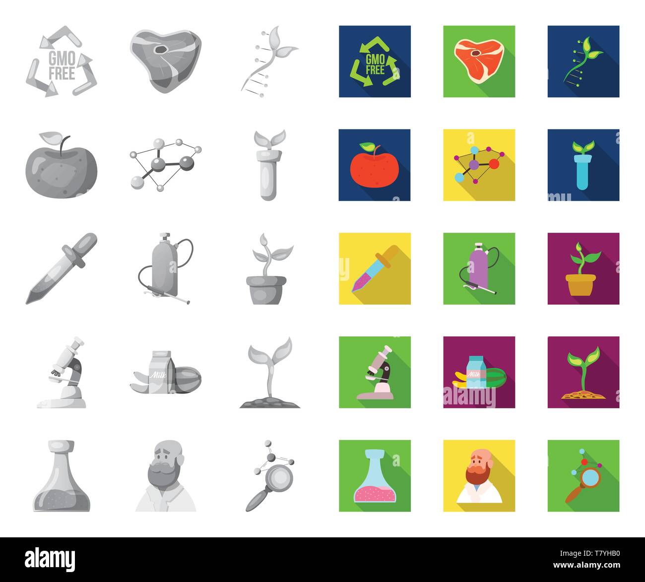 Vector design of and sign. Collection of and stock symbol for web Stock ...