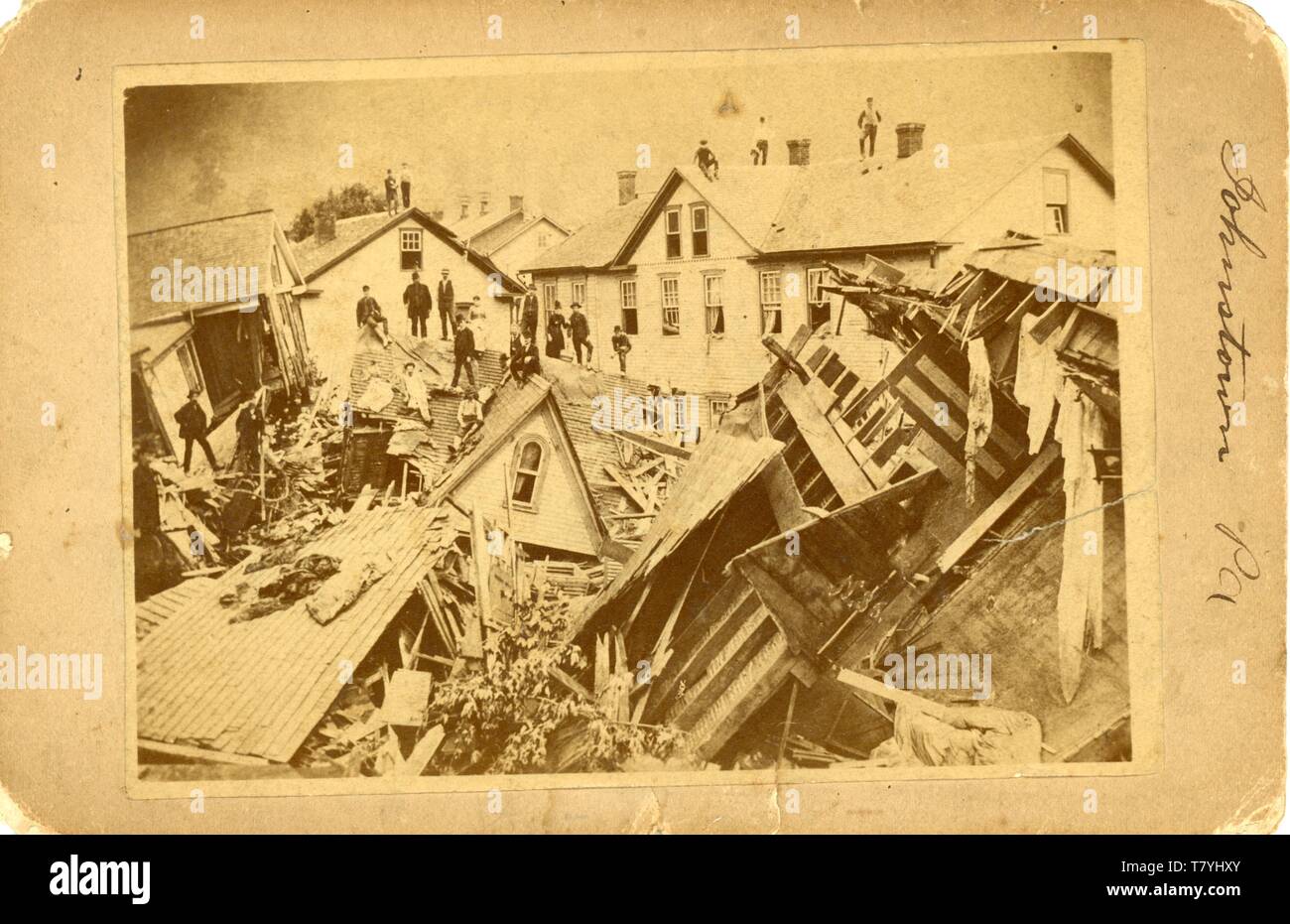 Johnstown flood 1889 hi-res stock photography and images - Alamy