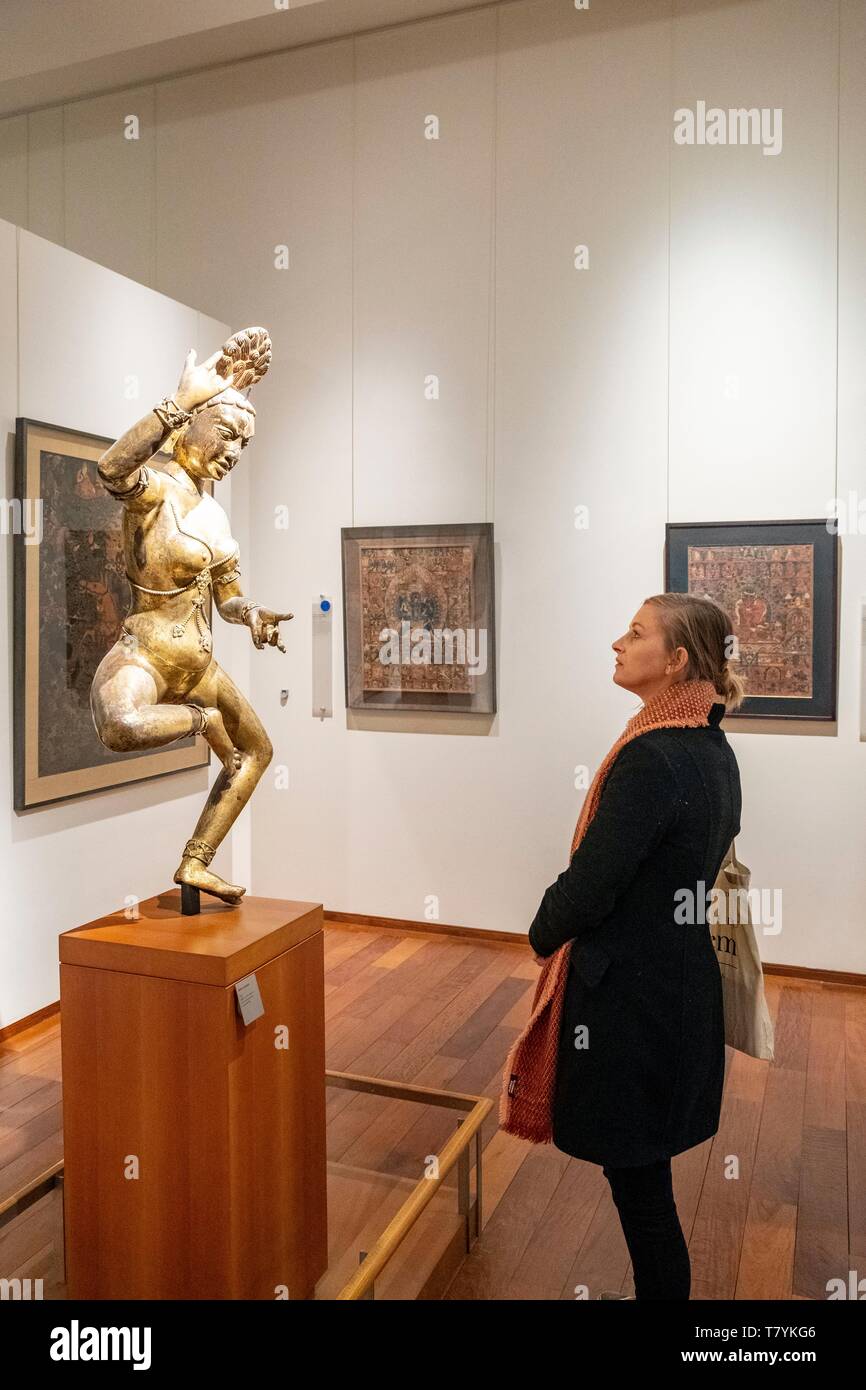 France, Paris, National Museum of Asian Arts Guimet abbreviated MNAAG ...