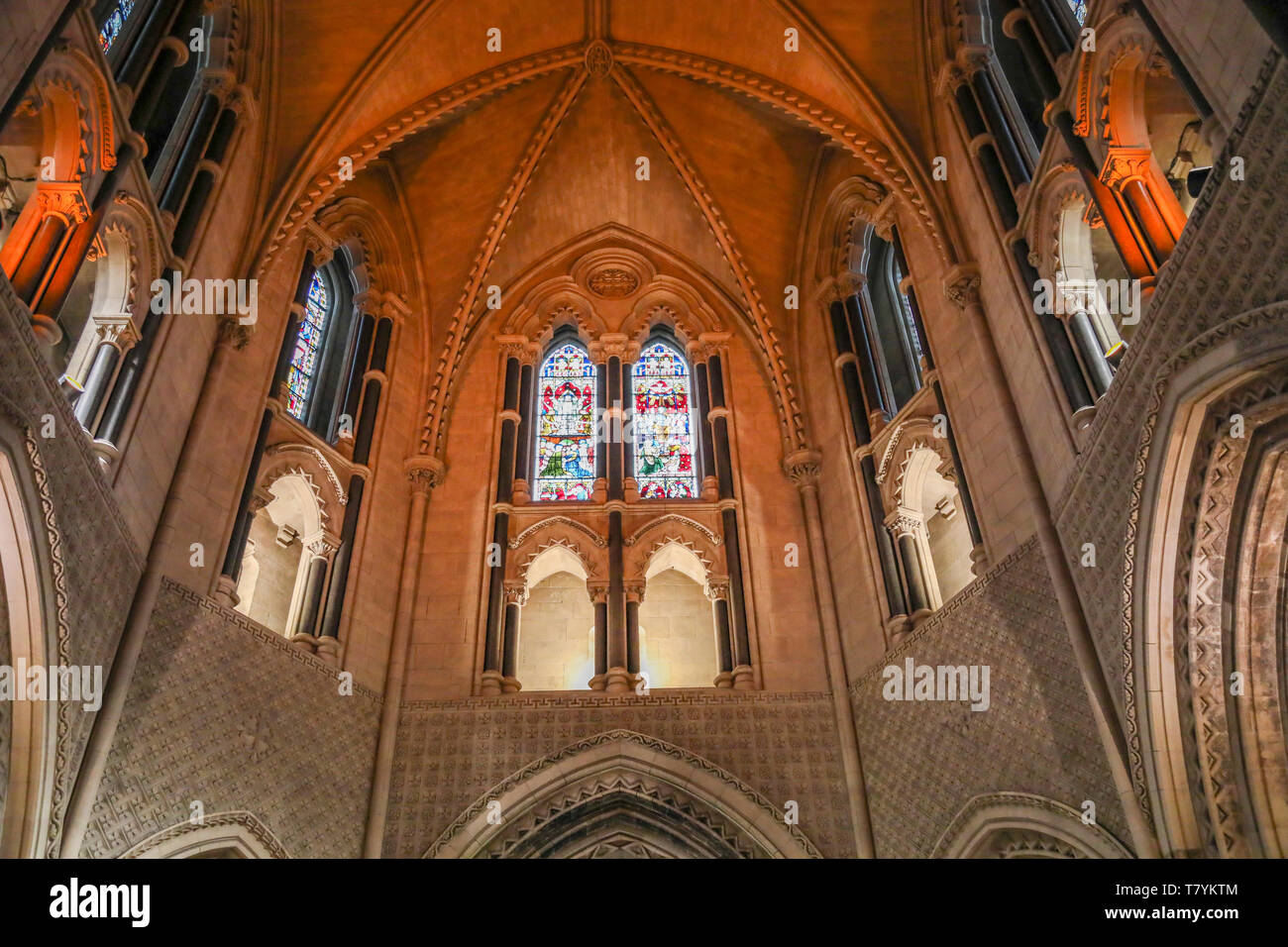 Christ church cathedral dublin interior hi-res stock photography and ...