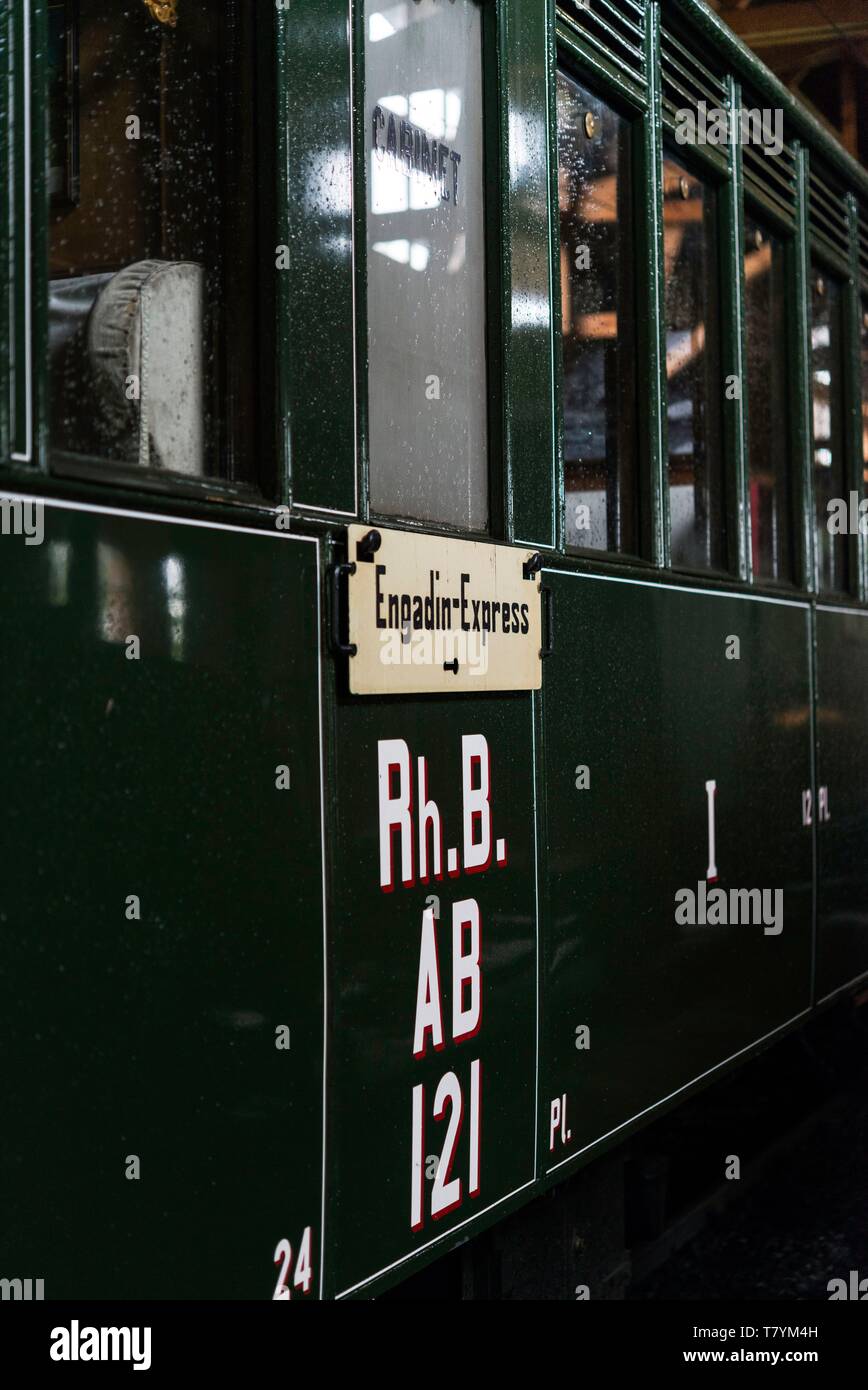 Switzerland, Vaud, Blonay, Blonay-Chamby living railway museum Stock ...