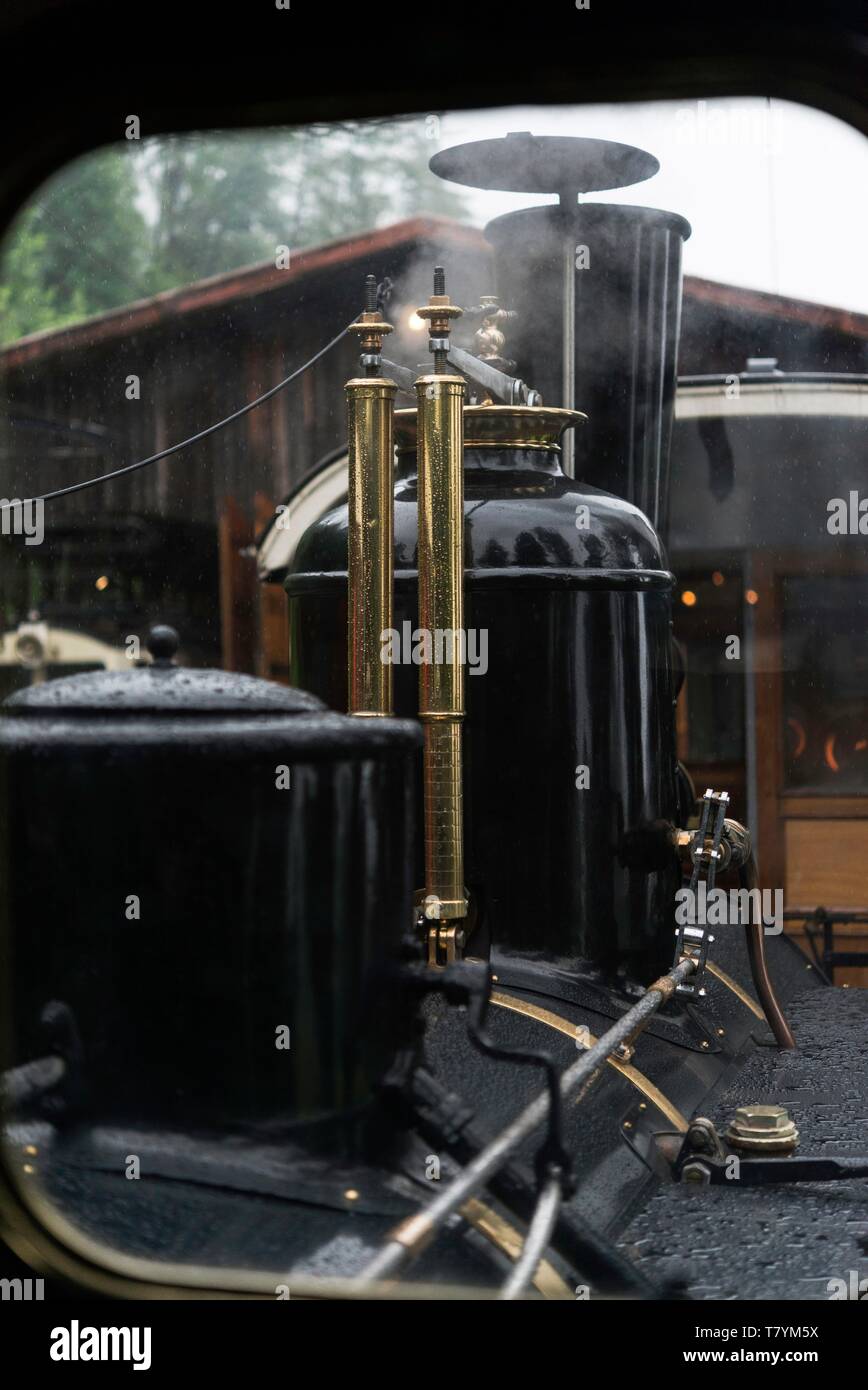 Switzerland, Vaud, Blonay, Blonay-Chamby living railway museum Stock ...