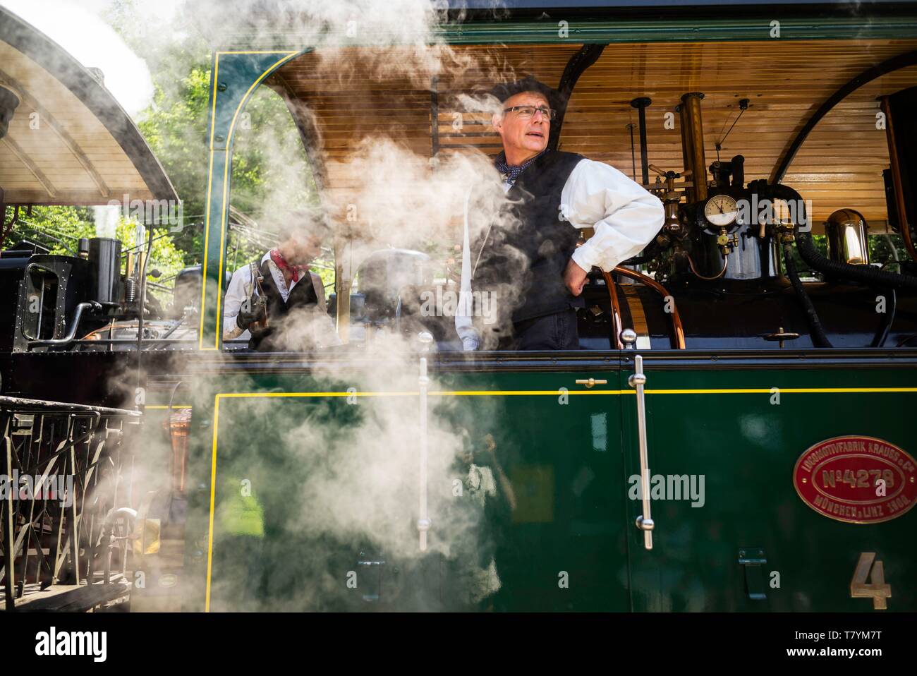 Switzerland, Vaud, Blonay, Blonay-Chamby living railway museum Stock ...