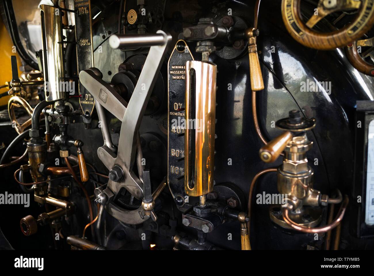 Switzerland, Vaud, Blonay, Blonay-Chamby living railway museum Stock ...