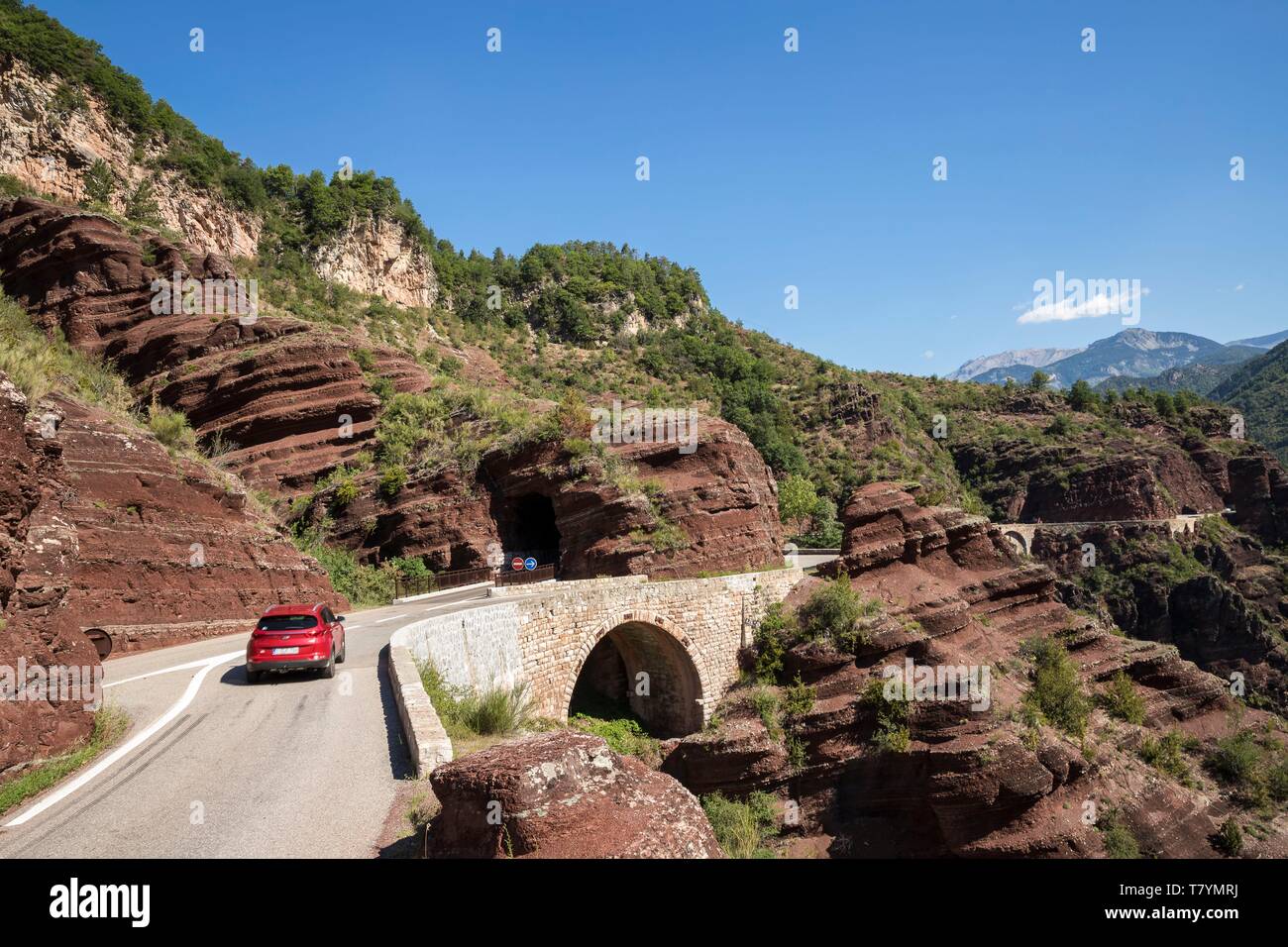 Alpes maritimes car and road hi-res stock photography and images - Alamy