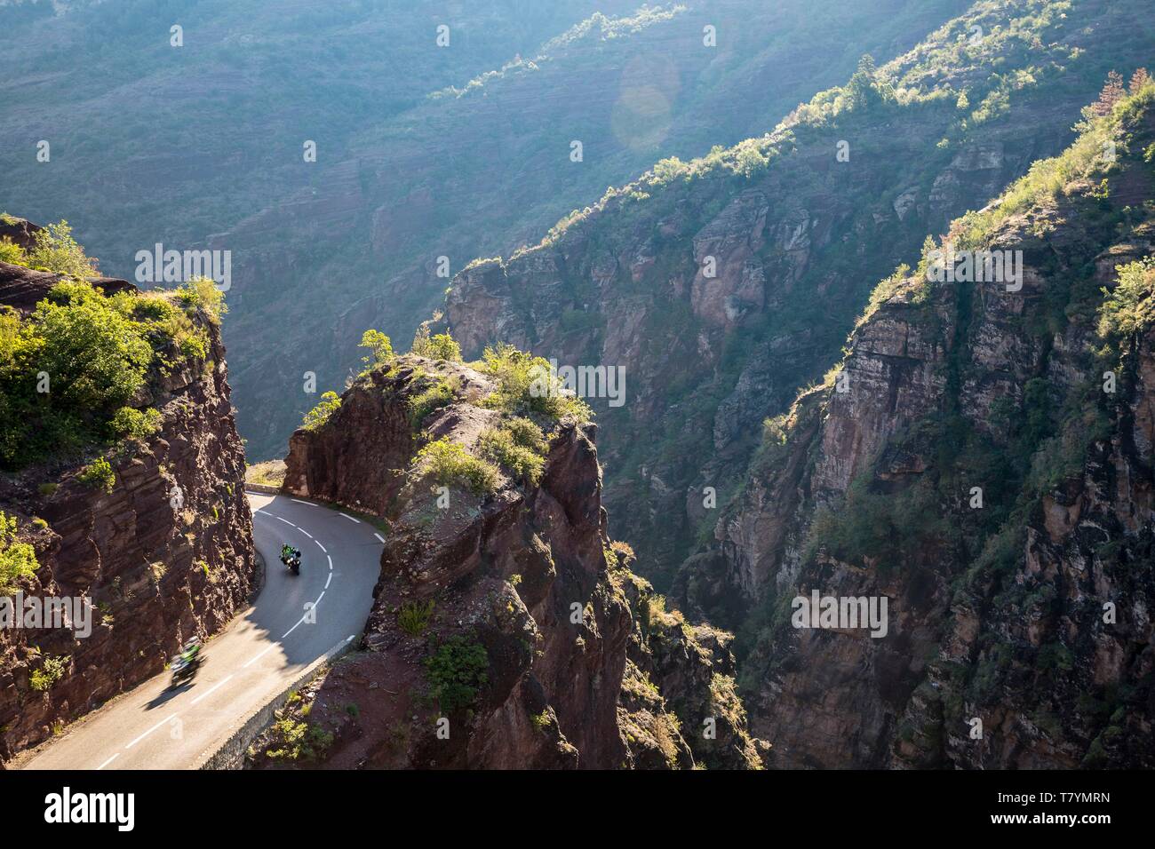 France, Alpes Maritimes, Mercantour National Park, Haut Var valley ...