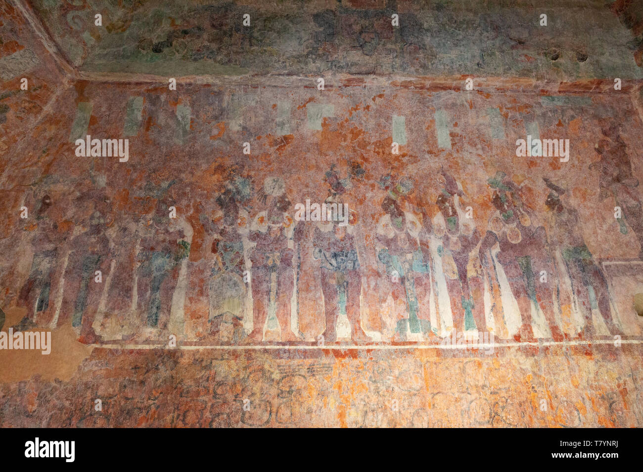 Mayan mexico yucatan painting hi-res stock photography and images - Alamy