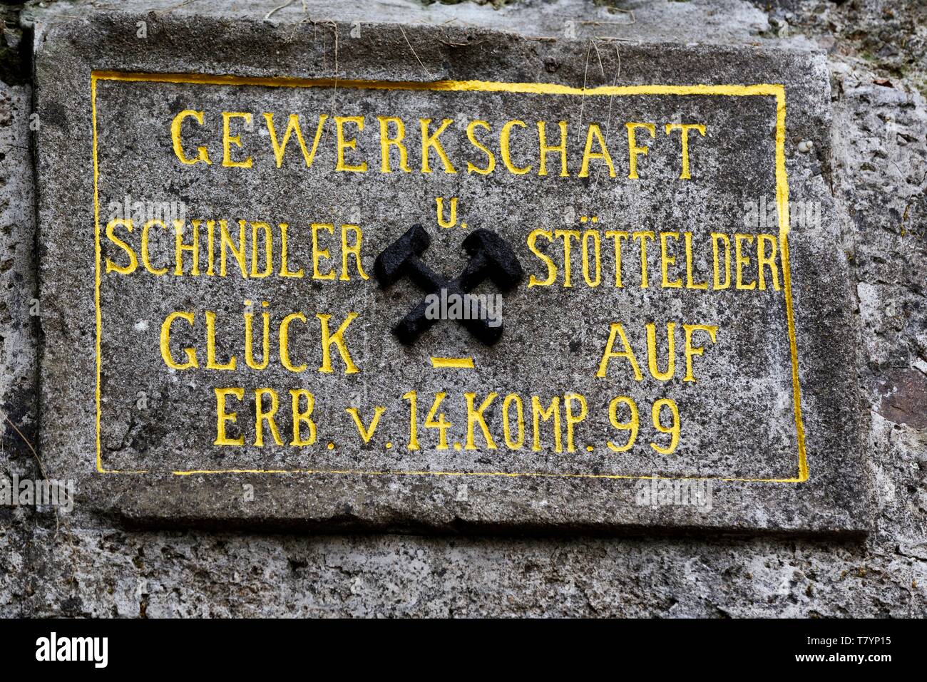 France, Haut Rhin, Wattwiller, Route des Cretes, Hartmannswillerkopf or ...