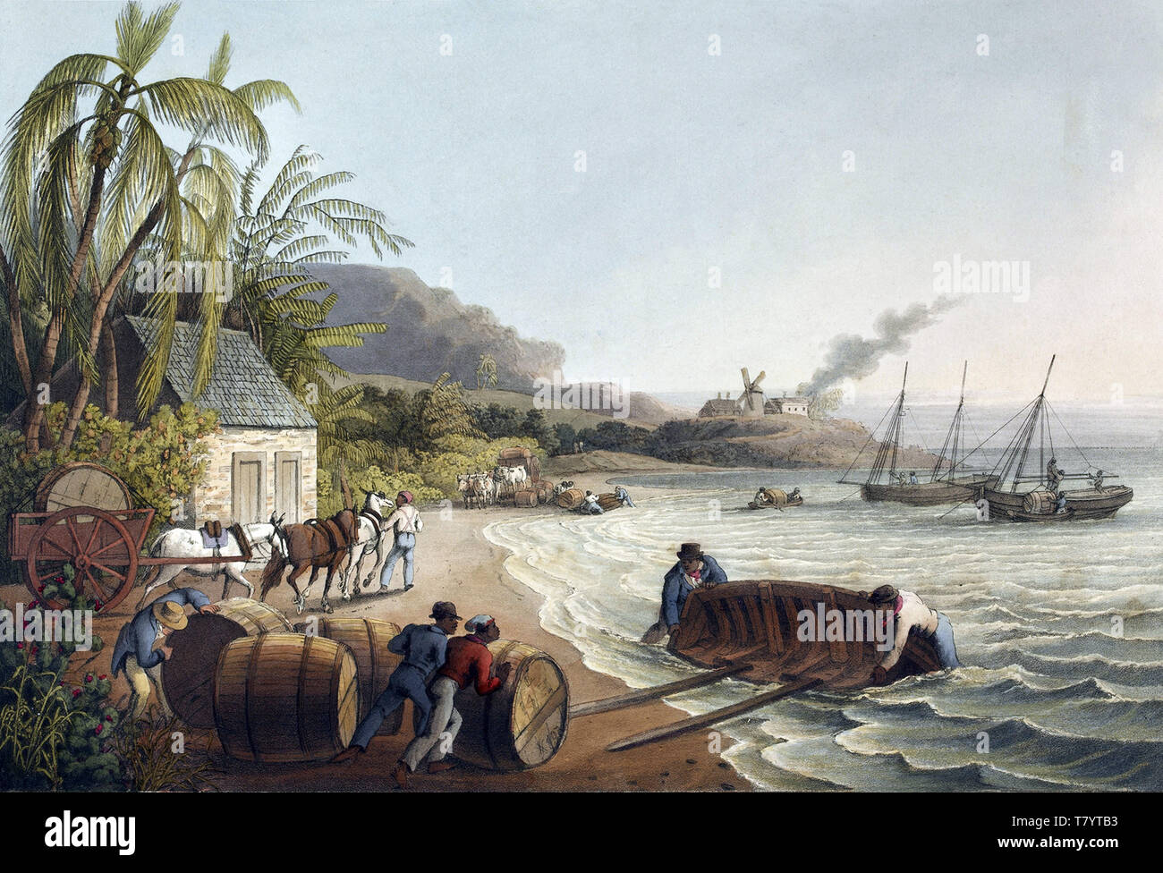 19th century sugar plantation hi-res stock photography and images - Alamy