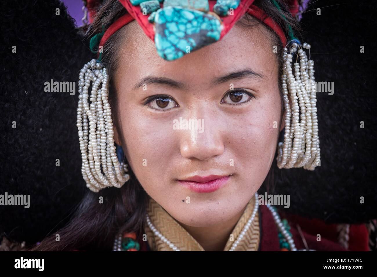 India, Jammu and Kashmir, Ladakh, Hemis, Naropa festival of 2018, two ...