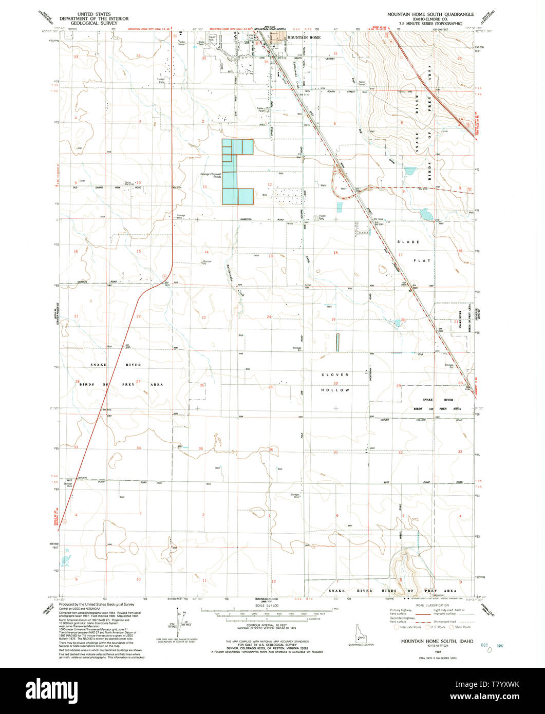 Map Of Mountain Home