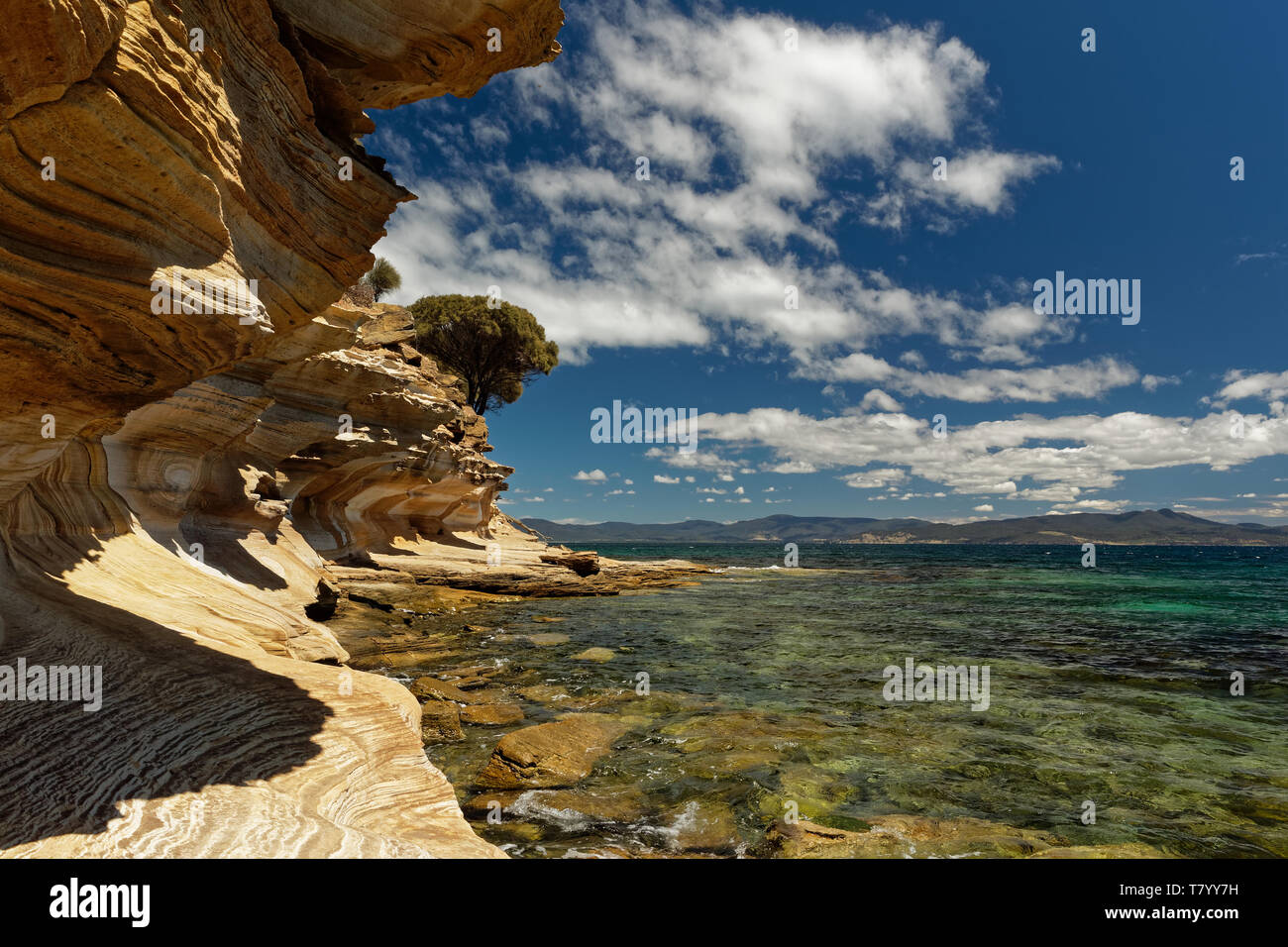 Maria island tasmania sandstone hi-res stock photography and images - Alamy