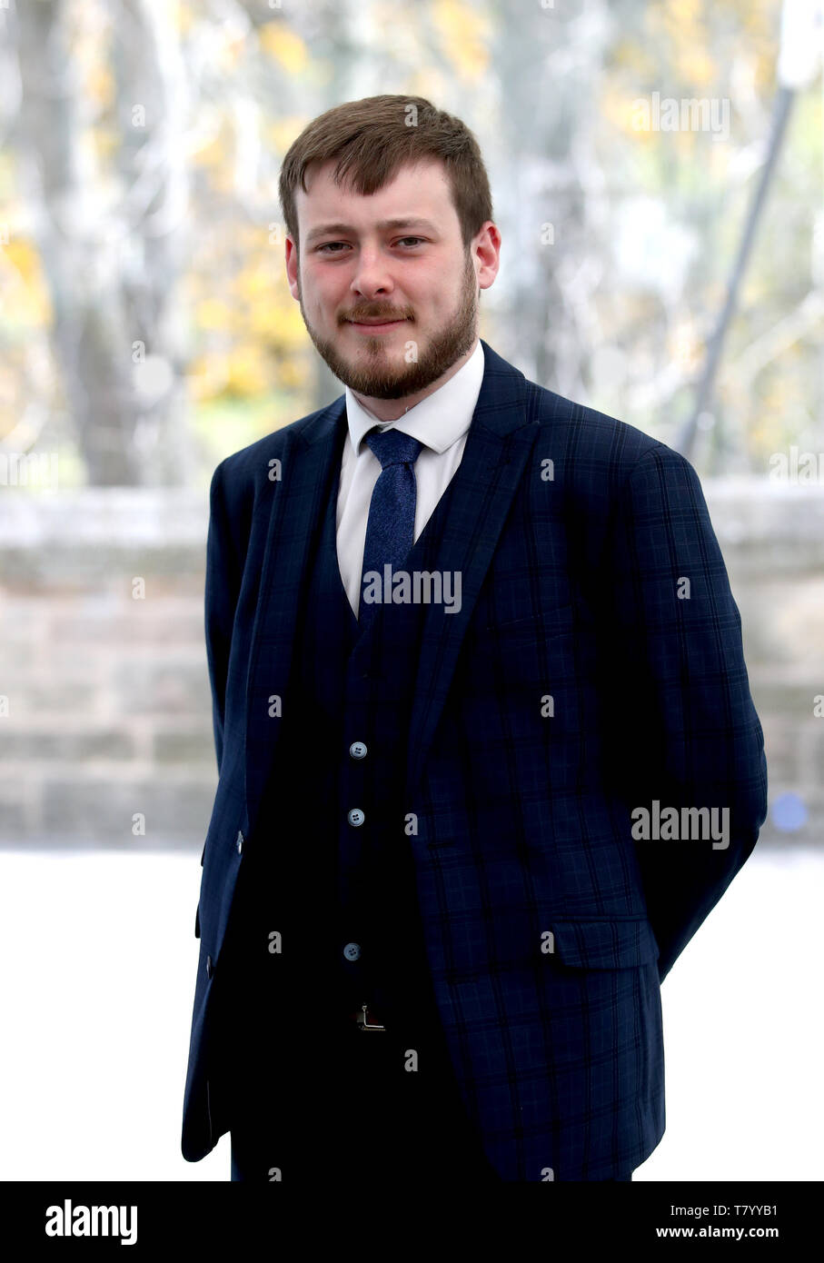 SNP European Parliament candidate Alex Kerr at Dynamic Earth, Edinburgh ...
