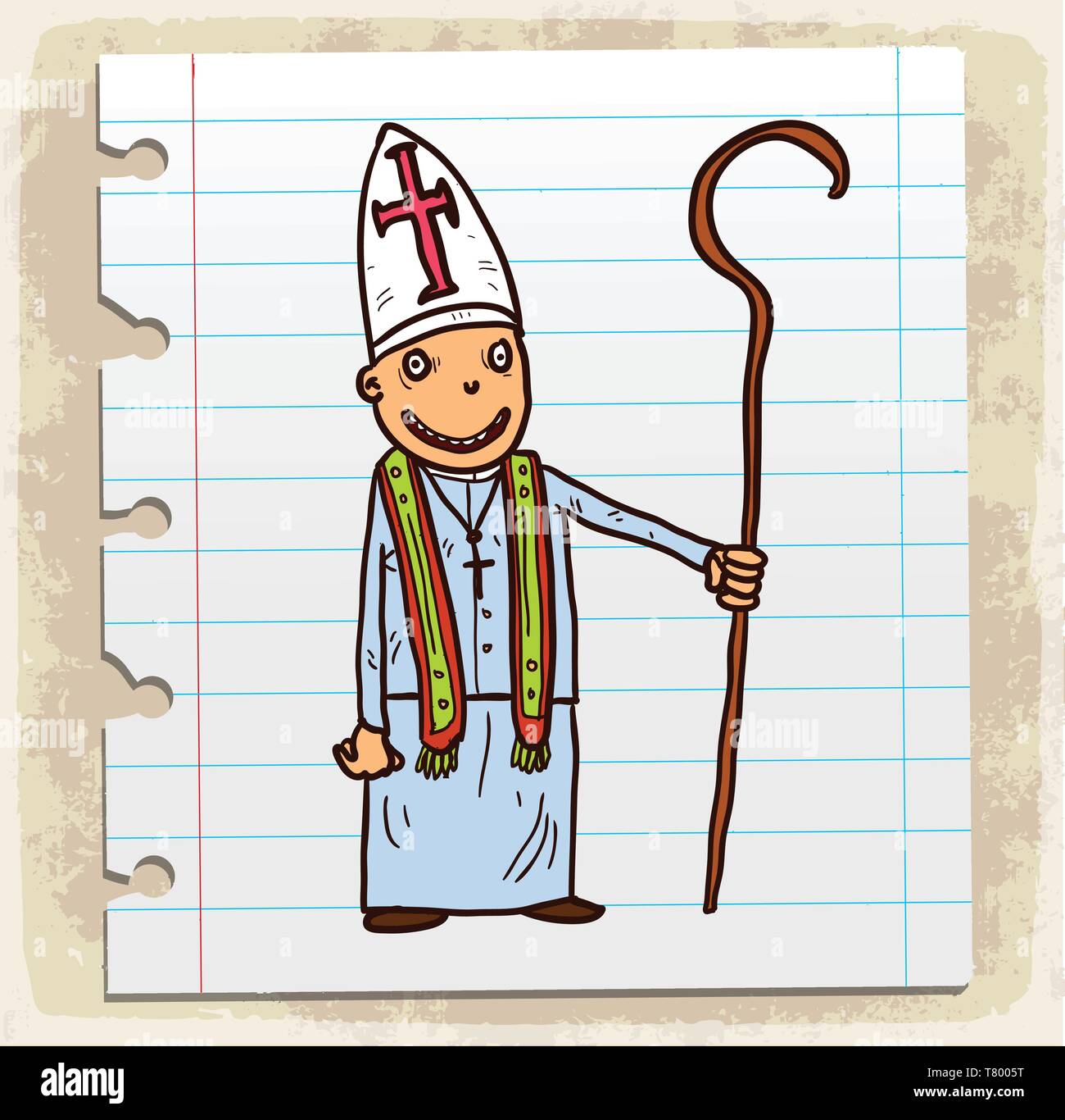 Priest Clothes Stock Vector Images - Alamy