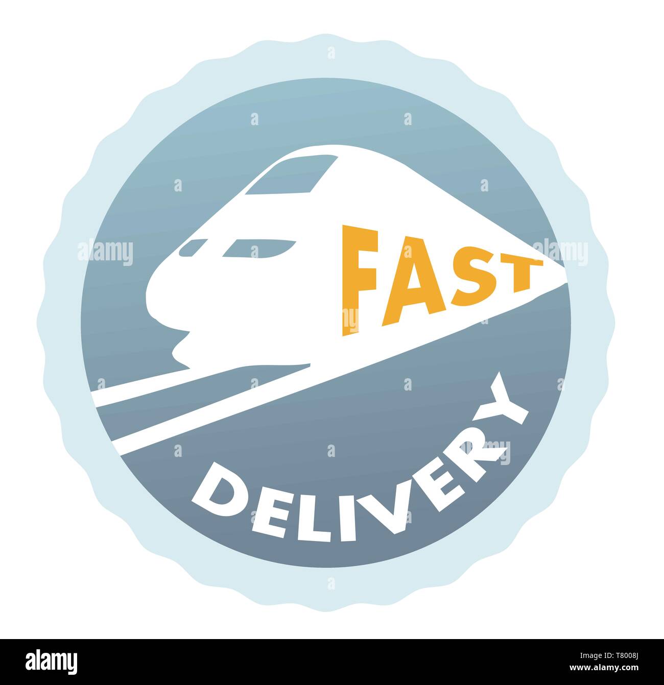 Worldwide shipping sticker hi-res stock photography and images - Alamy