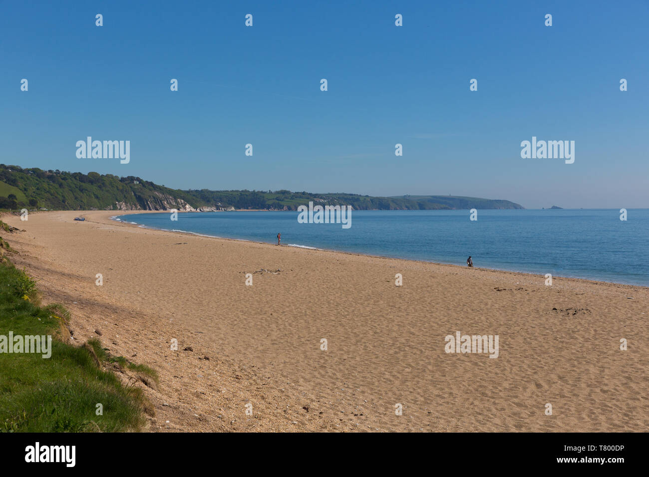 Slapton Sands beach Devon England used by US Army in preparation for ...