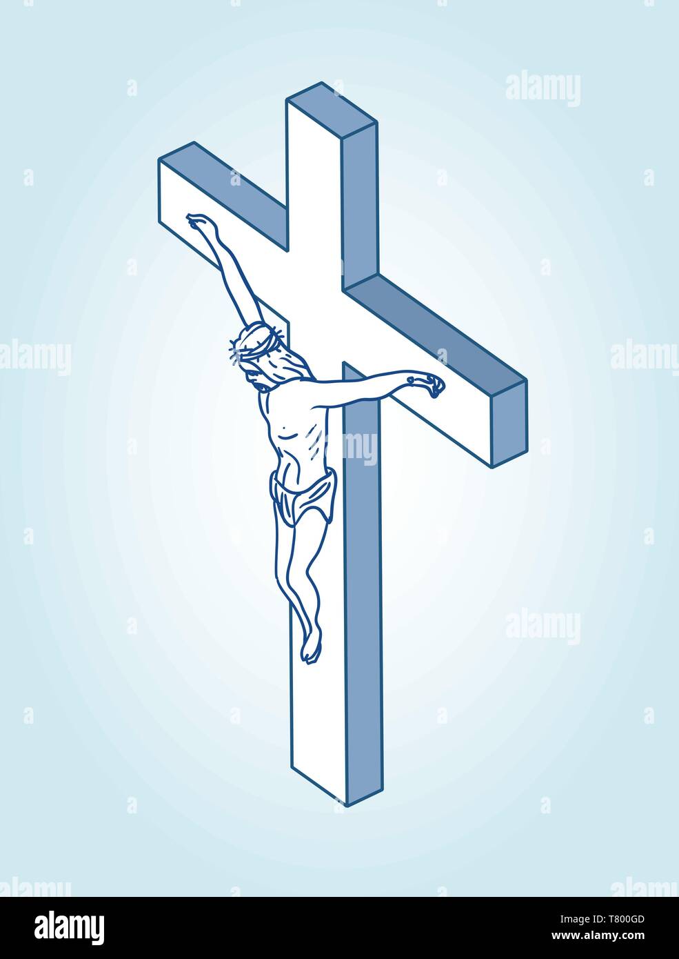 Christian representation Stock Vector Images - Alamy