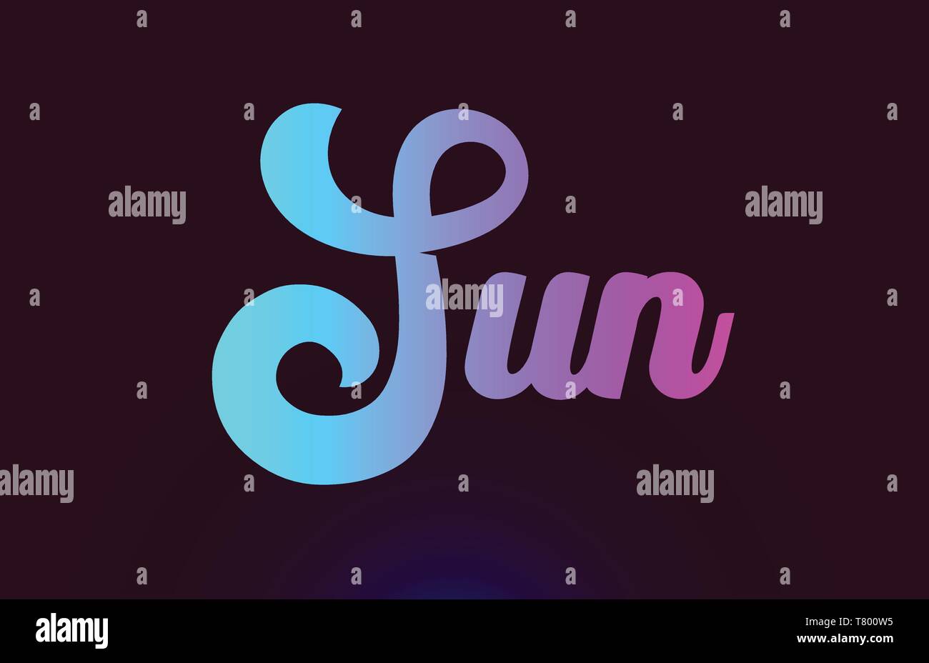 Sun text card Stock Vector Images - Alamy