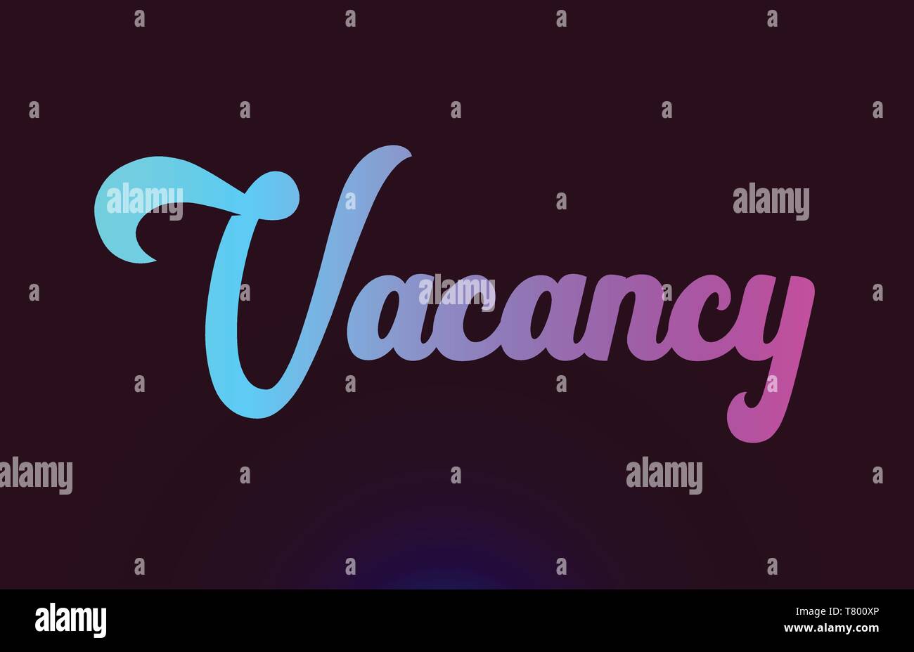 Vacancy icon Stock Vector Images - Alamy