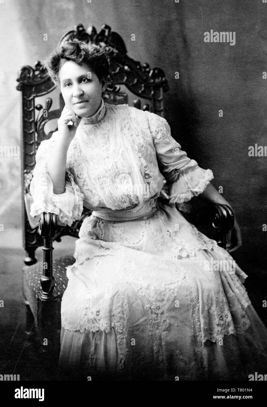 Mary Church Terrell, American Activist and Educator Stock Photo - Alamy