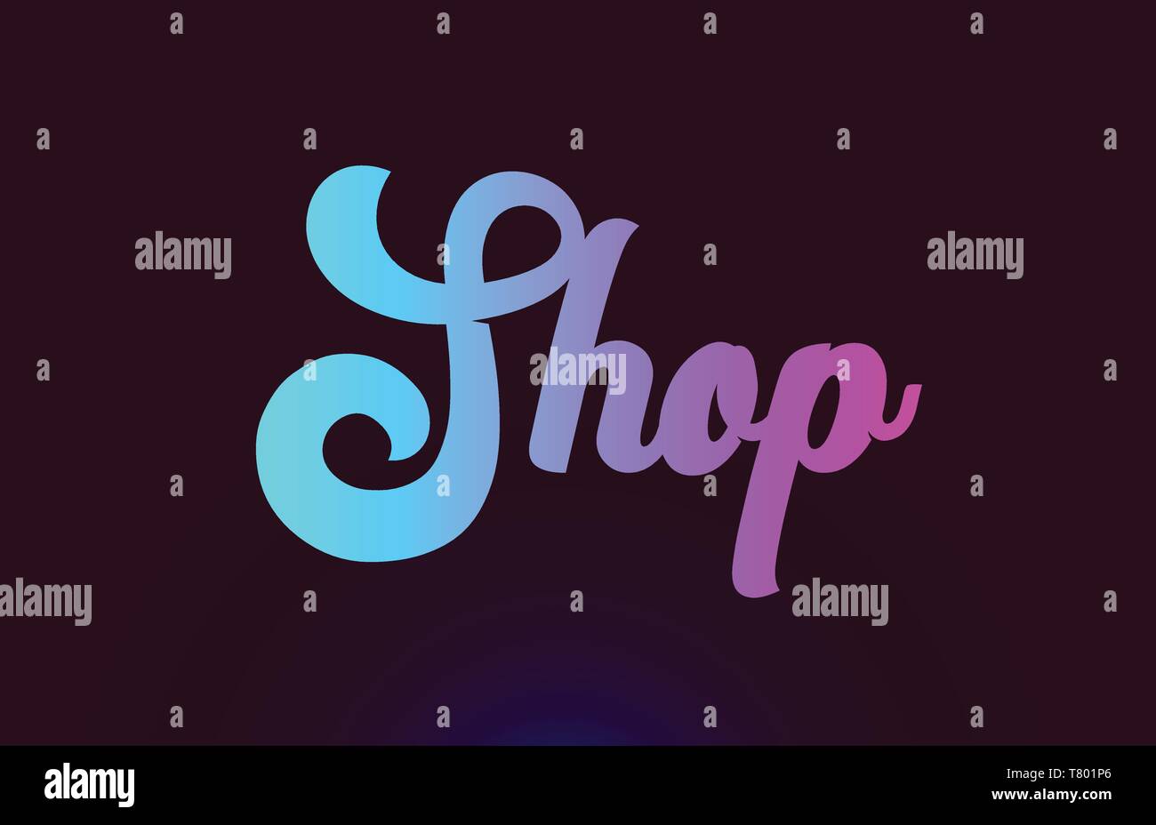 The word shop Stock Vector Images - Alamy
