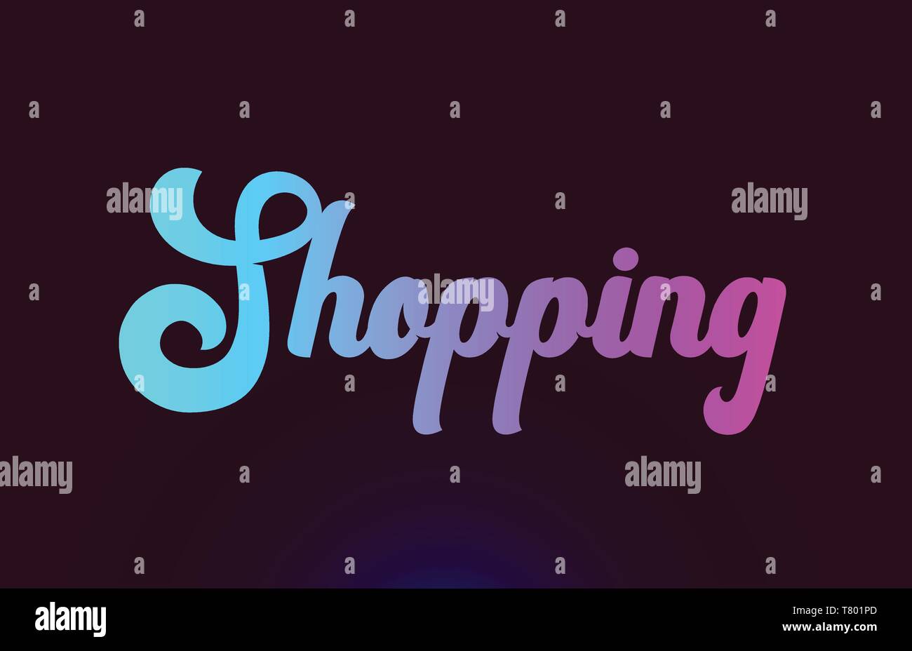 Shopping word Stock Vector Images - Alamy