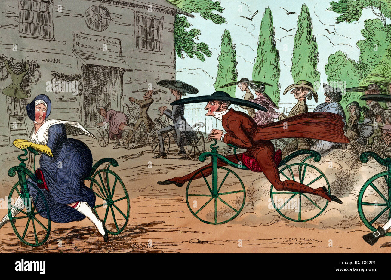 1800s woman horse hi-res stock photography and images - Alamy