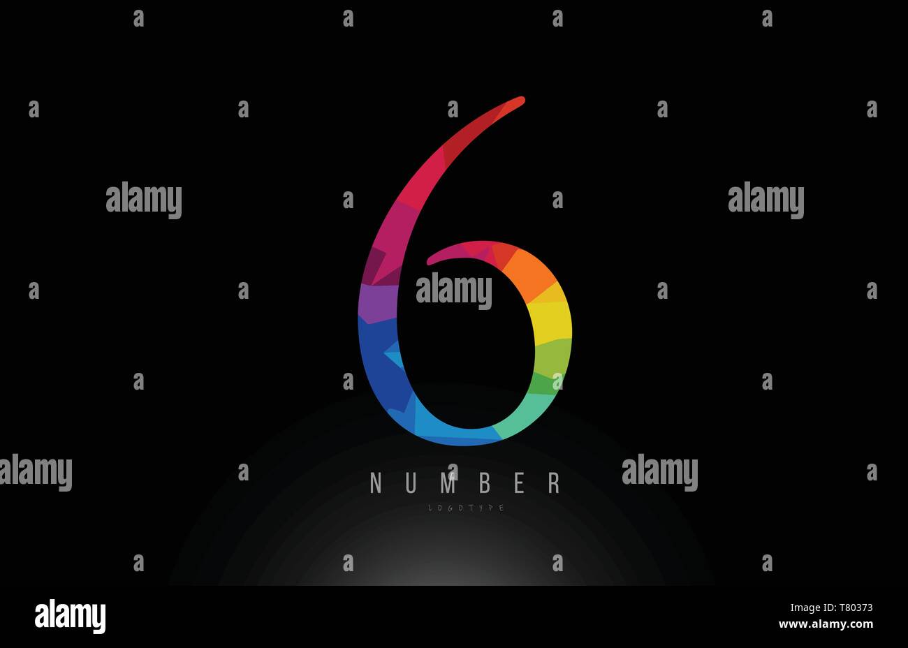 Rainbow 6 vector hi-res stock photography and images - Alamy