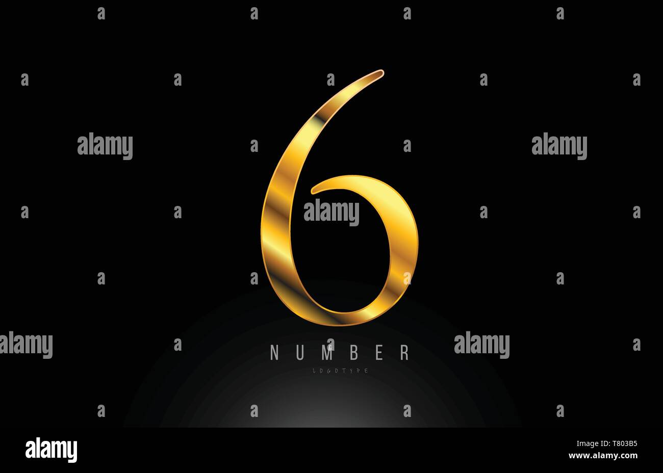 6 gold vector vectors hi-res stock photography and images - Alamy