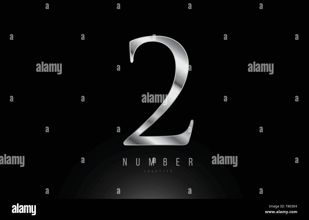 Silver grey metallic Stock Vector Images - Alamy