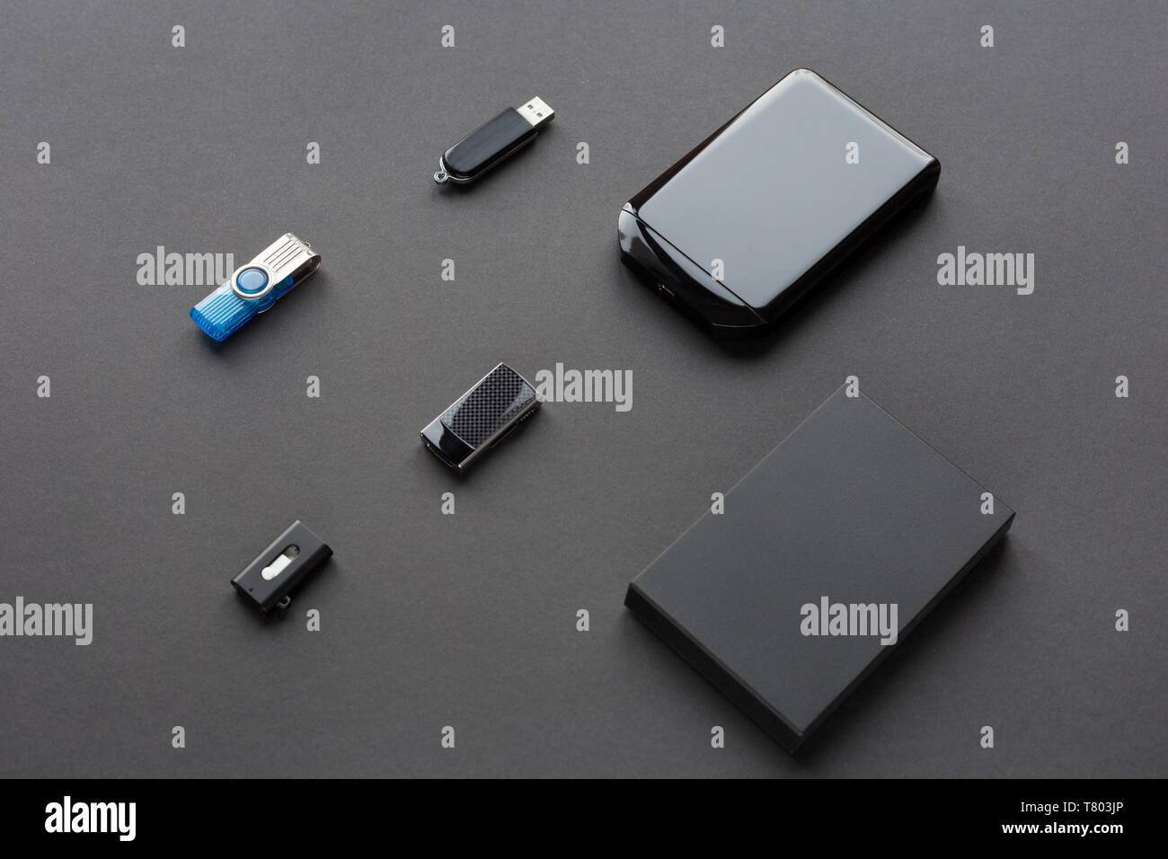 Modern digital devices for the transfer and storage of information ...