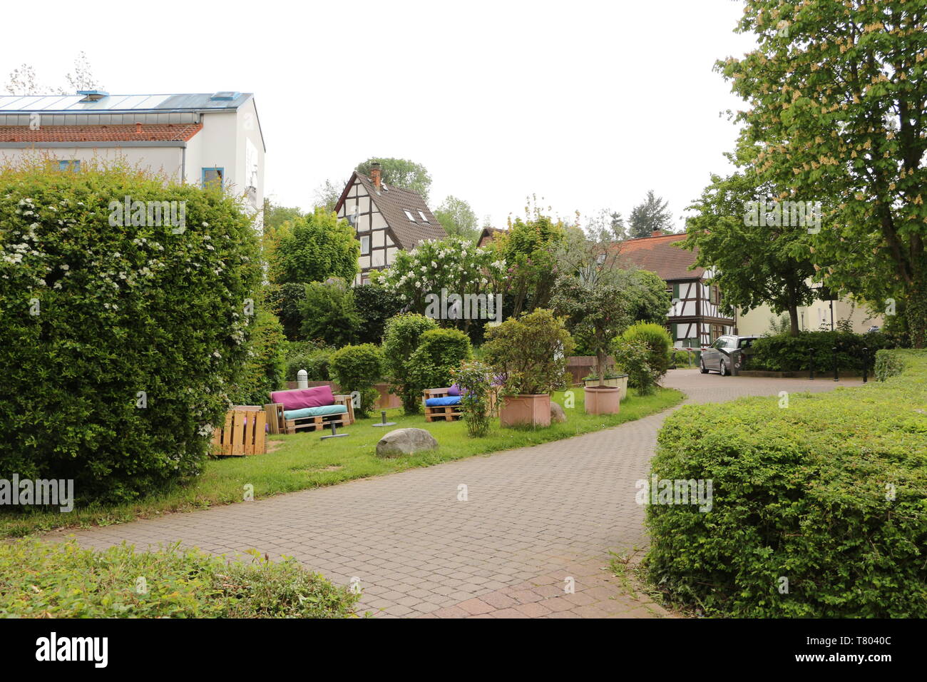 Im Zentrum von Bad Vilbel in Hessen Stock Photo - Alamy