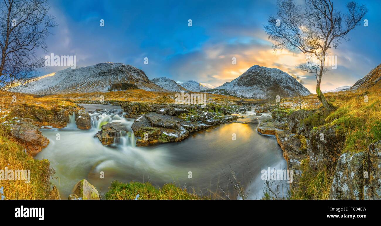 Highland river snow hi-res stock photography and images - Alamy