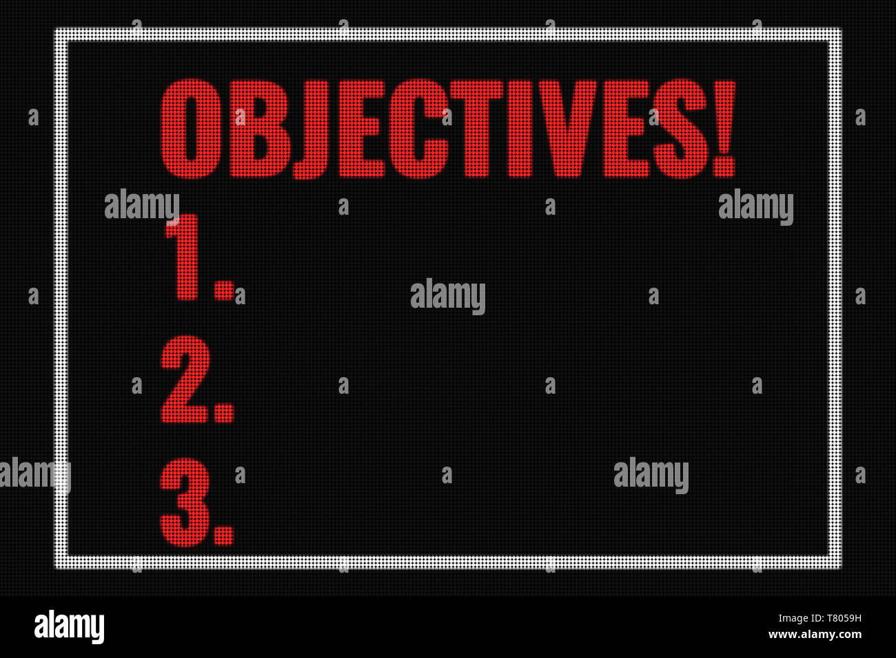 Aim goal objectives hi-res stock photography and images - Alamy