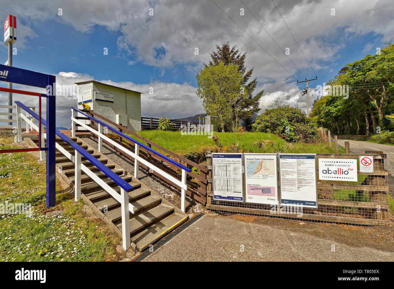 SCOTRAIL KYLE LINE INVERNESS TO KYLE OF LOCHALSH SCOTLAND ATTADALE ...
