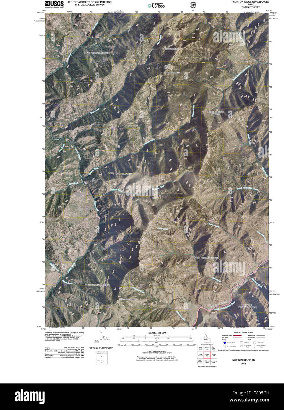 Map of norton Cut Out Stock Images & Pictures - Alamy