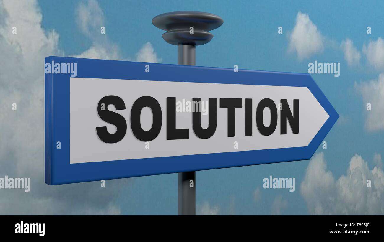 Solution blue hi-res stock photography and images - Alamy