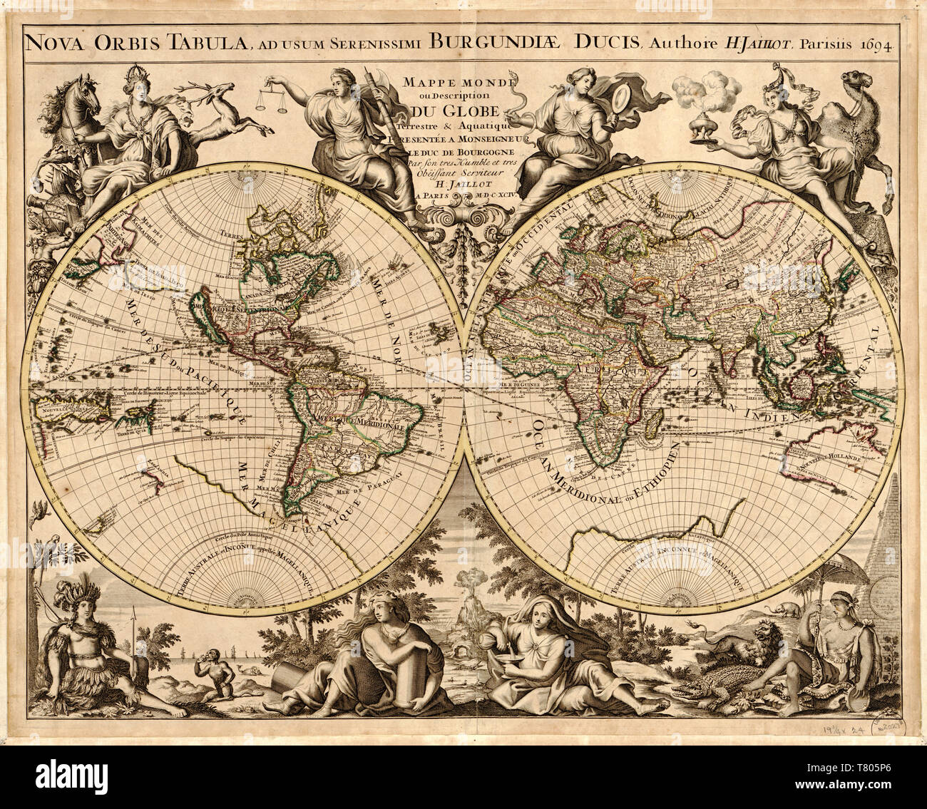 1694 map hi-res stock photography and images - Alamy