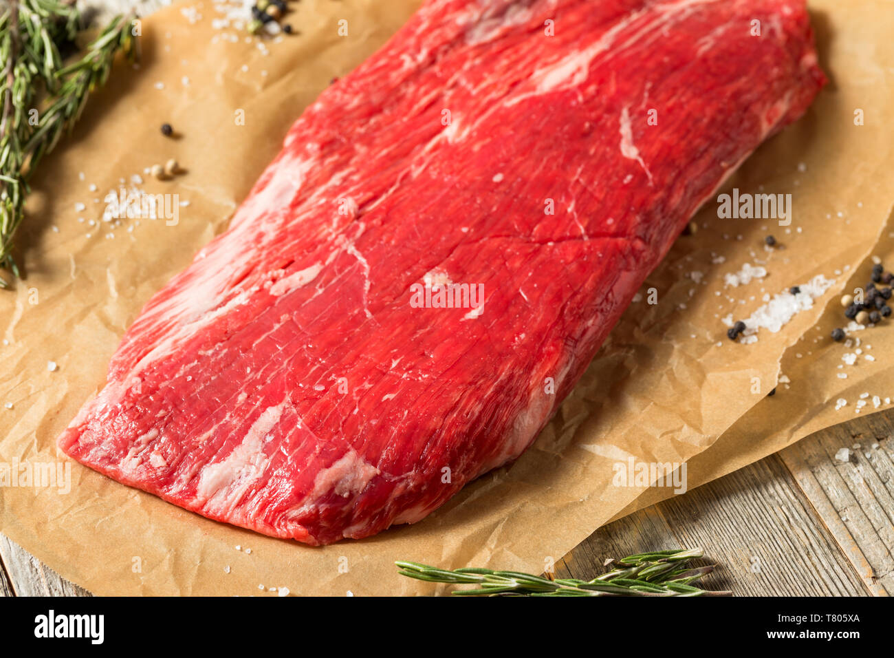 Flank steak raw hi-res stock photography and images - Alamy