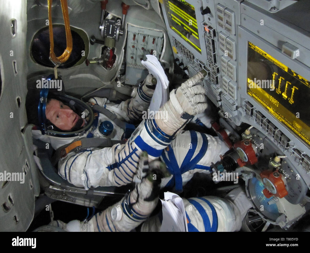 Astronaut In Space Craft High Resolution Stock Photography and Images ...