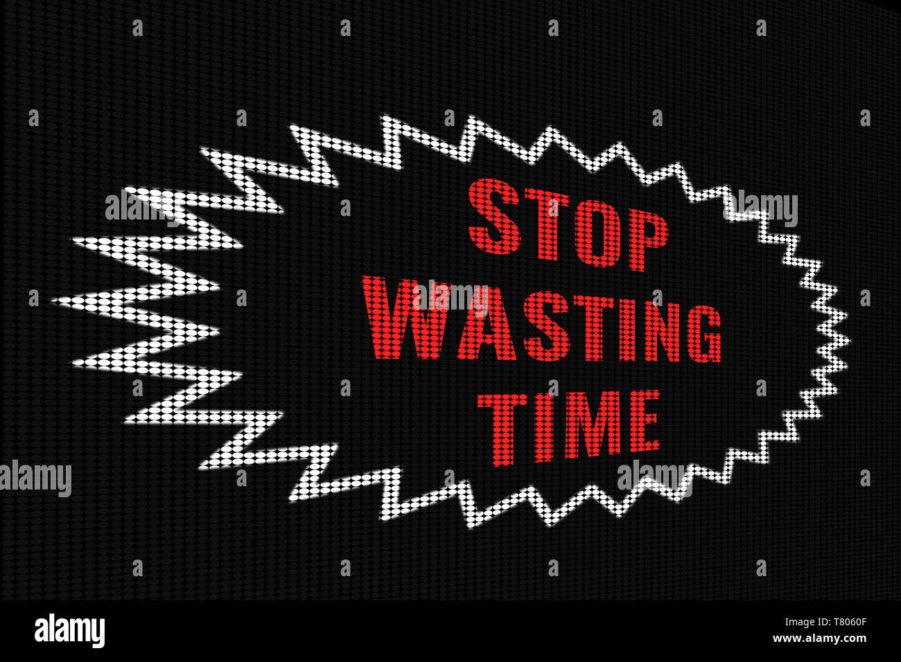 Dark wasting time hi-res stock photography and images - Alamy