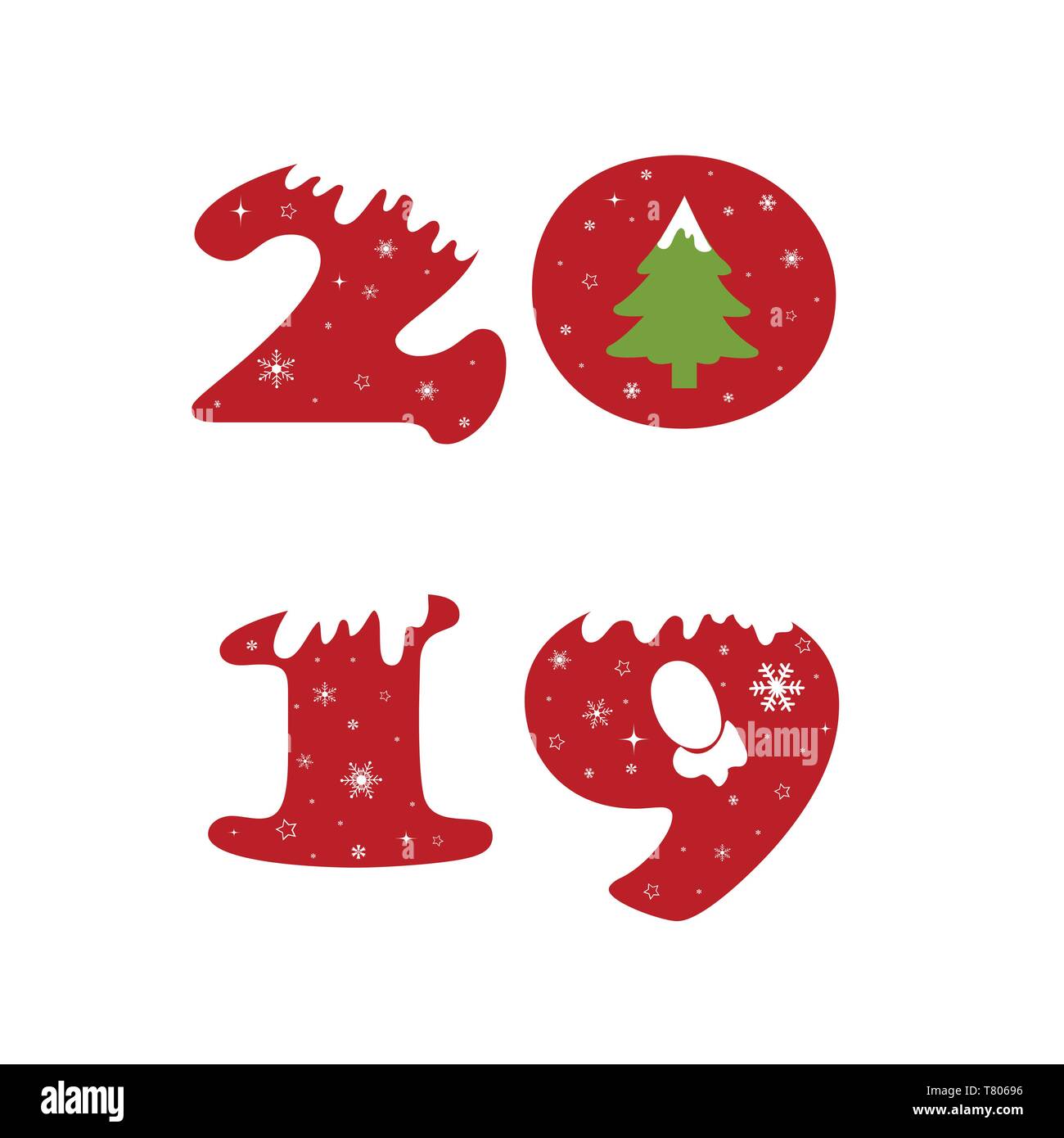 2019 text Stock Vector Images - Alamy