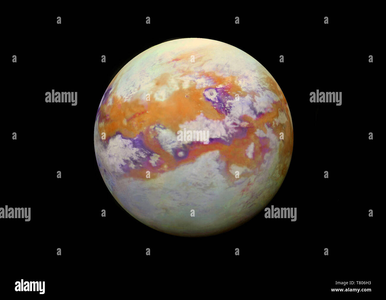 Titan moon hi-res stock photography and images - Alamy