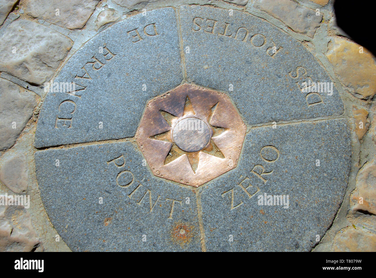 Point zero paris france hi-res stock photography and images - Alamy