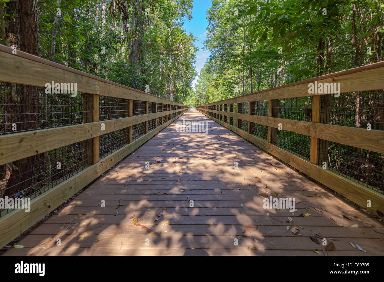 Pedestrian Walk Bridges Stock Photo - Alamy