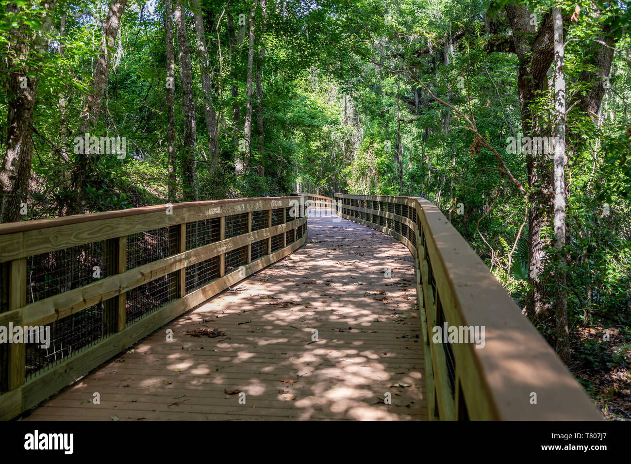 Pedestrian Walk Bridges Stock Photo - Alamy