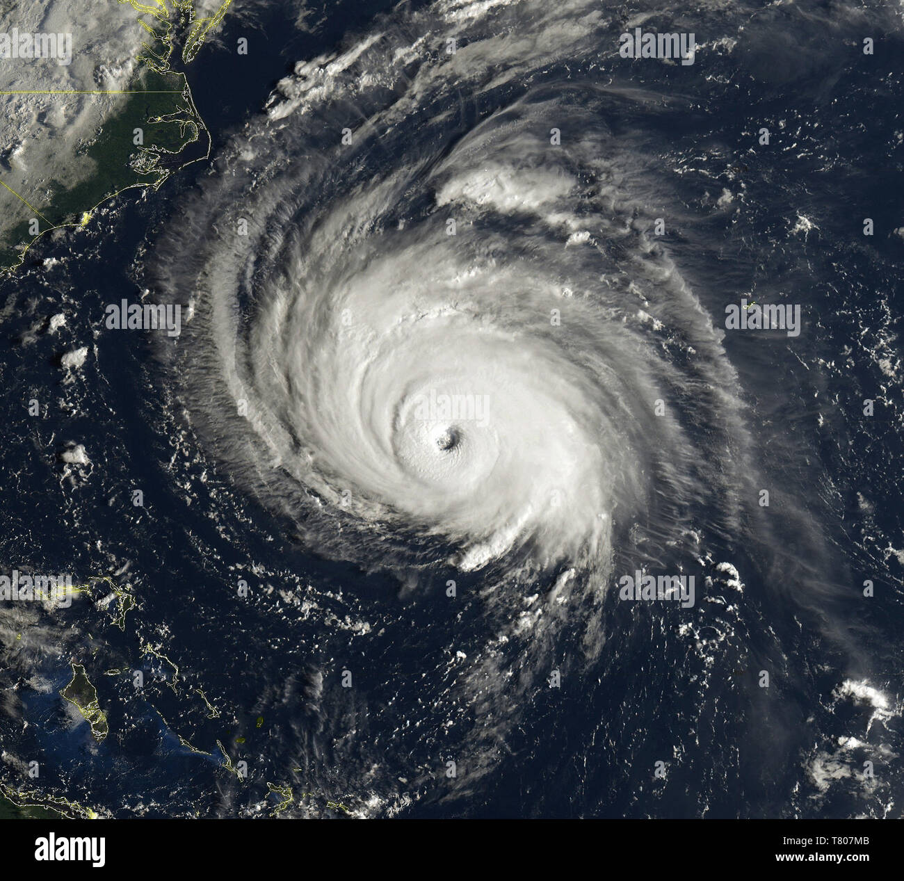 Tropical cyclone satellite hi-res stock photography and images - Alamy