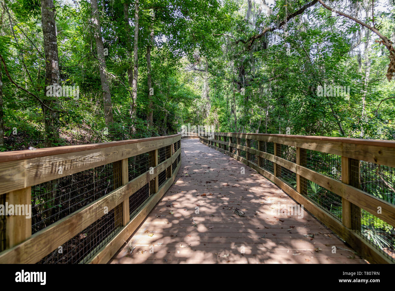 Pedestrian Walk Bridges Stock Photo - Alamy