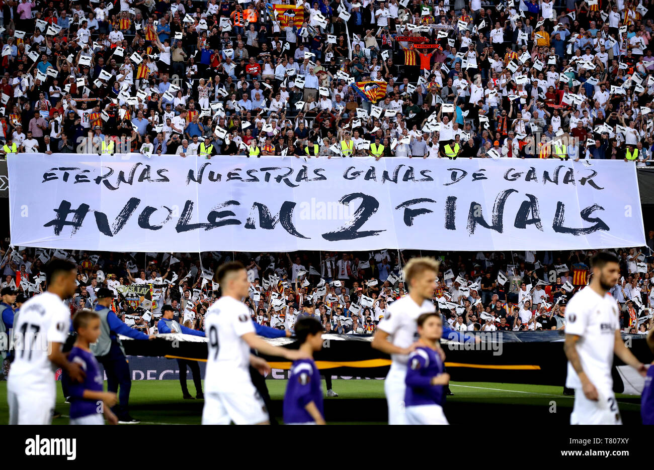 Valencia mestalla banner hi-res stock photography and images - Alamy